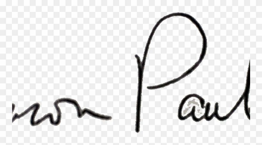 Aaron Signature - Line Art Clipart (#4240915) - PinClipart