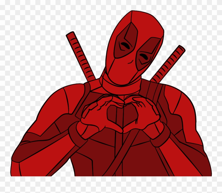 Deadpool Sticker Clipart (#4243089) - PinClipart