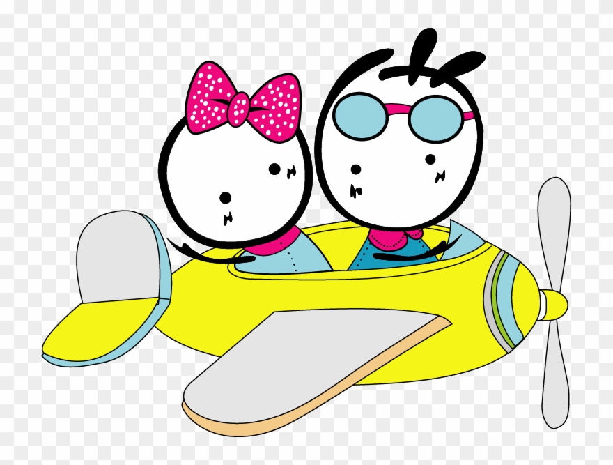 Kiki & Coco Cartoon Vector Art Png - Illustration Clipart (#4244621 ...