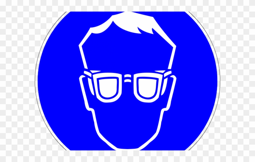 Goggles Clipart Lab Safety Symbol - Safety Goggles Sign Png Transparent ...