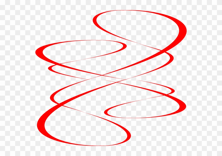 Swish Vector Red - Fancy Lines Clip Art - Png Download (#438056 ...