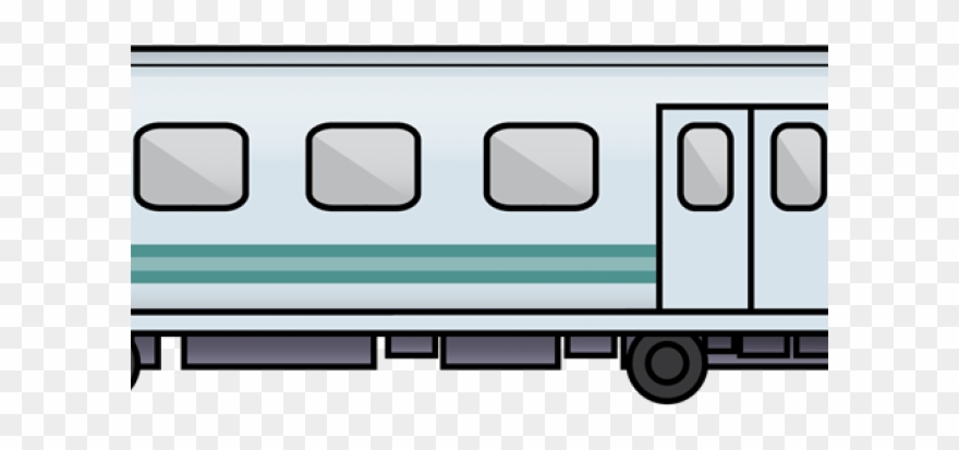 Railroad Tracks Clipart Modern Train - Clip Art - Png Download (#448369 ...