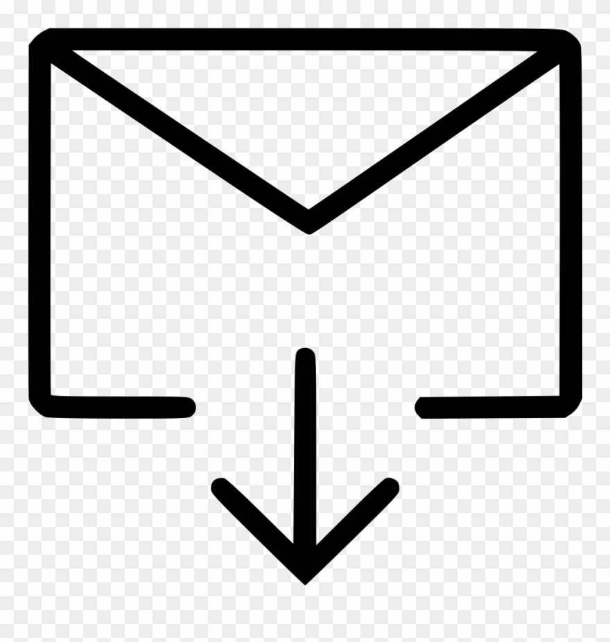 Png File Svg - White Envelope Icon Clipart (#4477886) - PinClipart