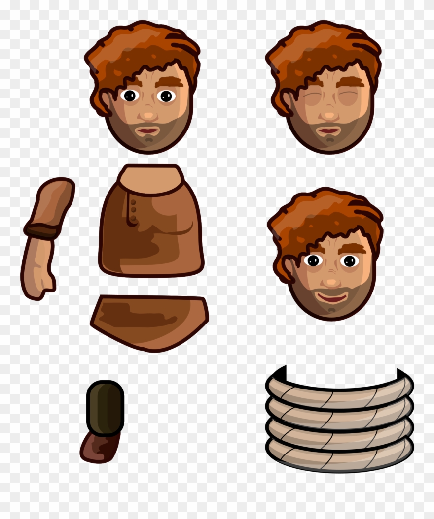 Peasant - Cartoon Clipart (#4488943) - PinClipart