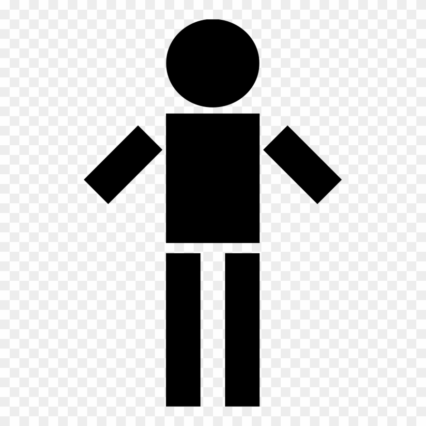 Download Stickman Clip Art - Small And Big Stick Figure - Png Download ...