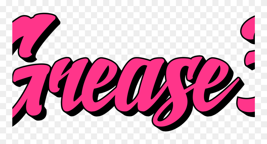 Grease Logo Png - Original Grease Logo Clipart (#4519203) - PinClipart