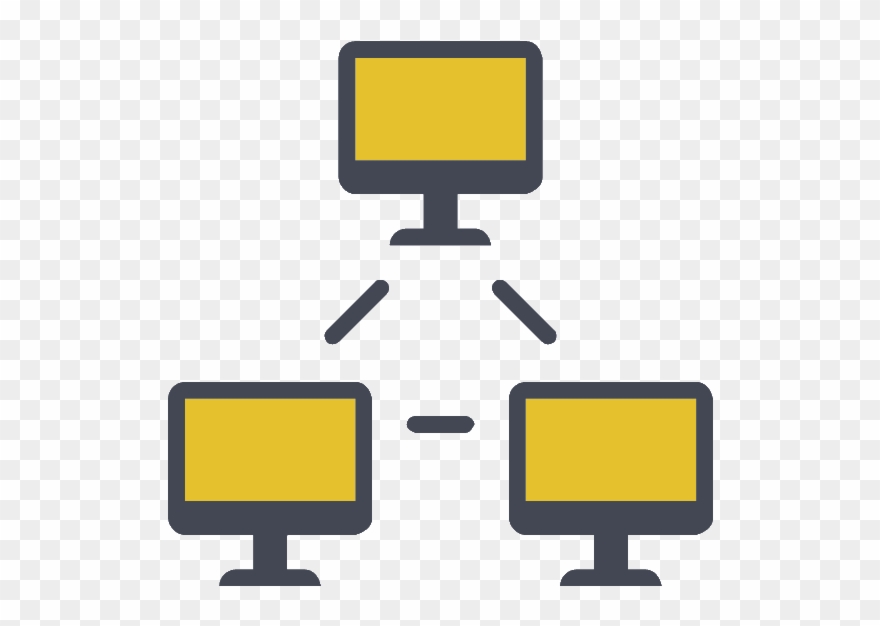 Download Network - Computer Network Vector Png Clipart (#4558334 ...