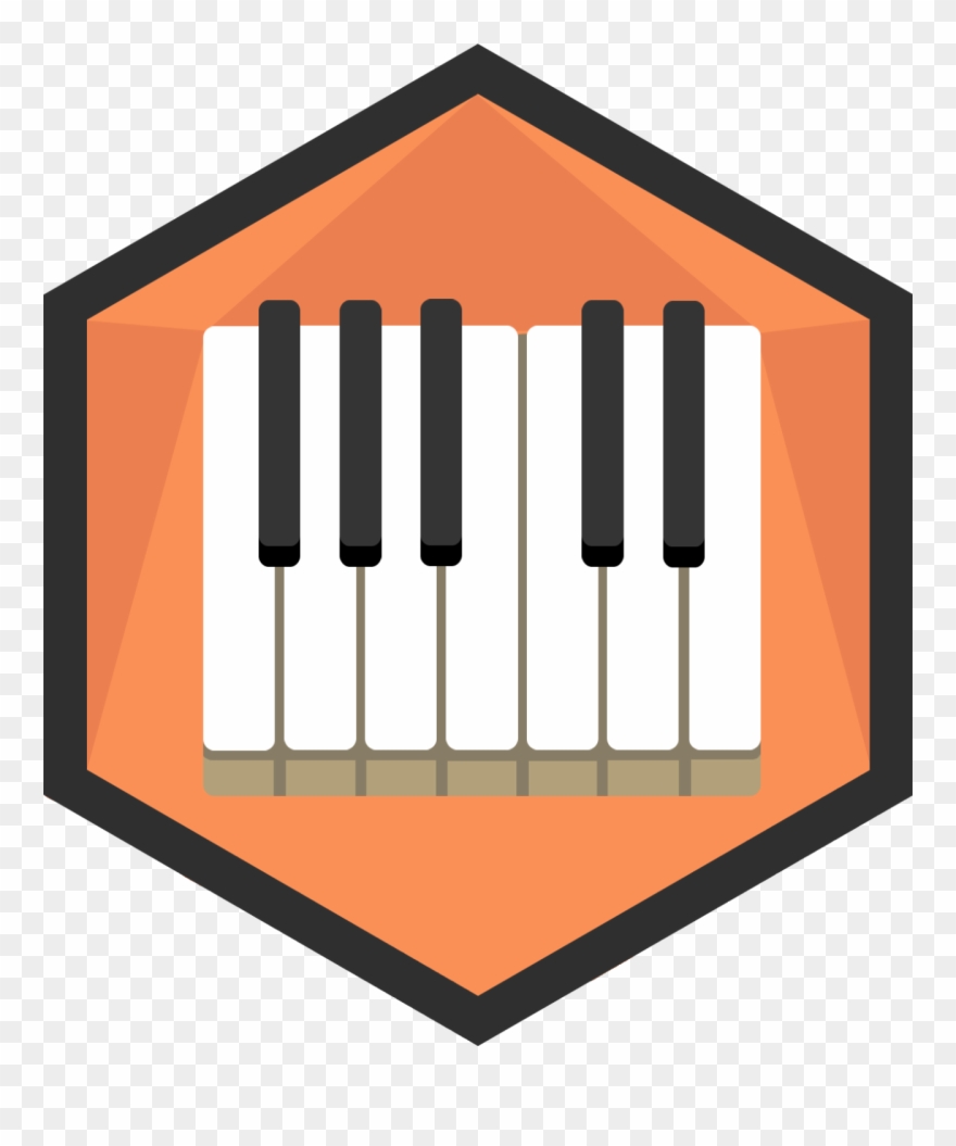 Musical Keyboard Clipart (#4560680) - PinClipart