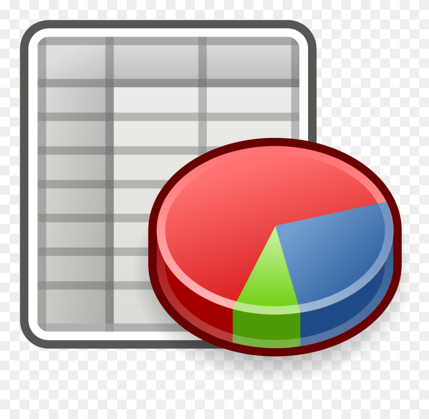 Download Icons/gnumeric View File - Gnumeric Logo Clipart (#4566802) - PinClipart