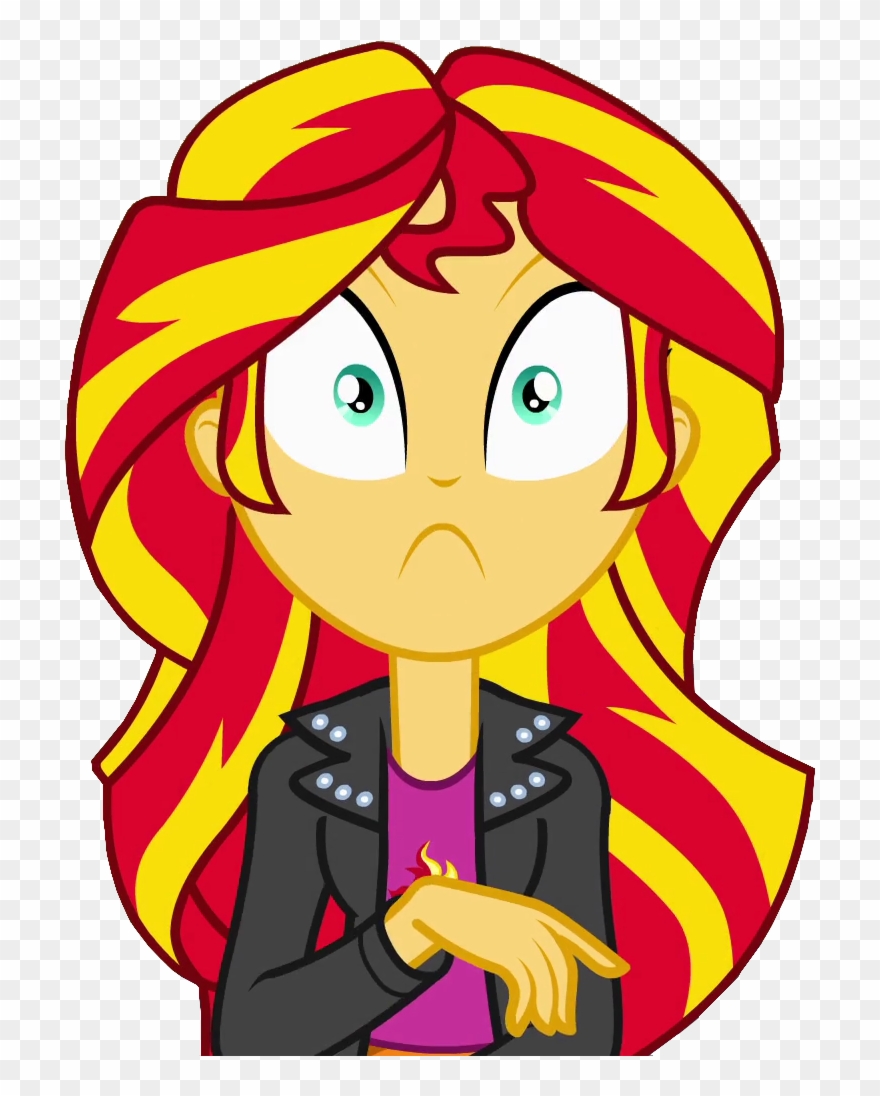 Sunset Shimmer Equestria Girl Shocked , Png Download Clipart (#4589542 ...