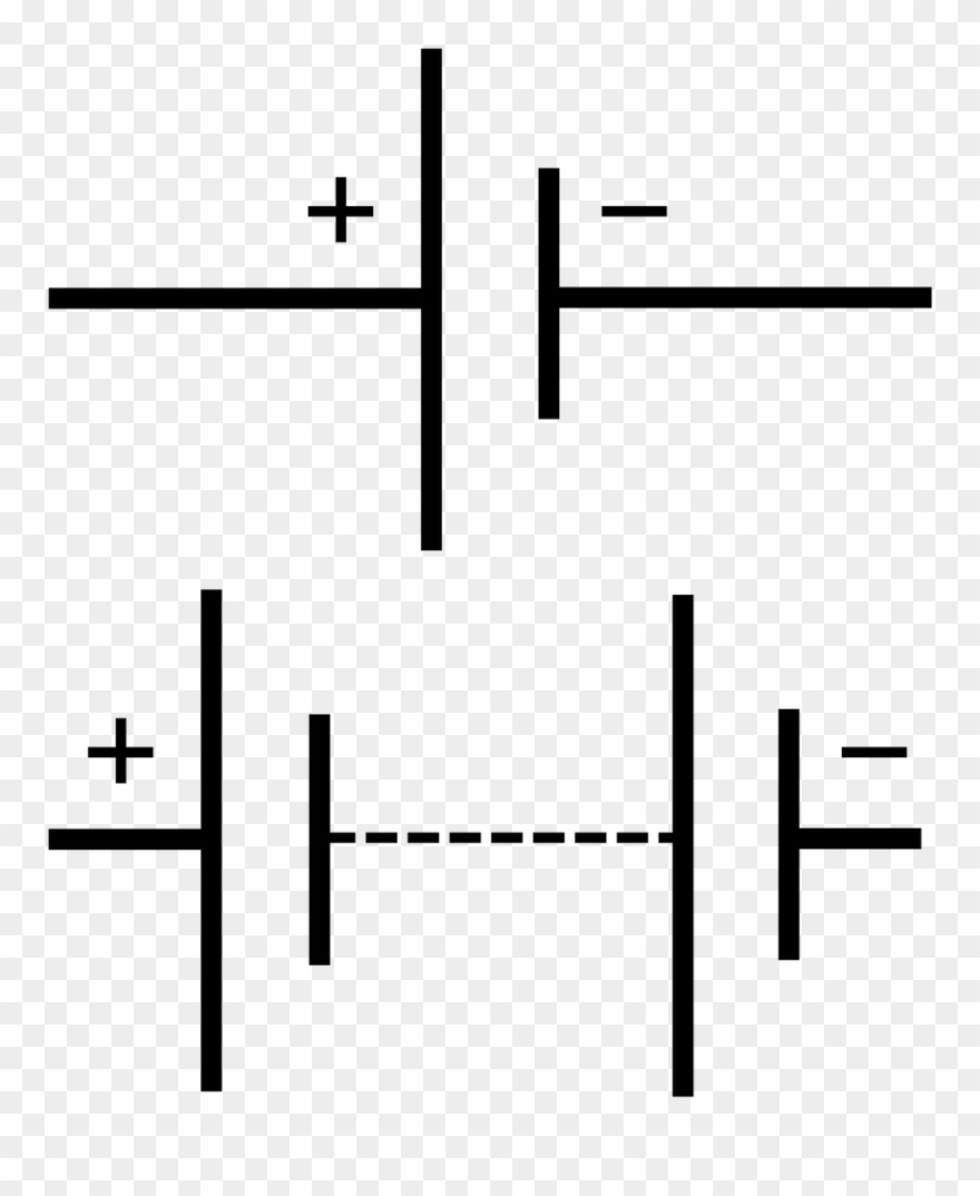 Download Symbol - Cell Vs Battery Symbol Clipart (#4594625) - PinClipart