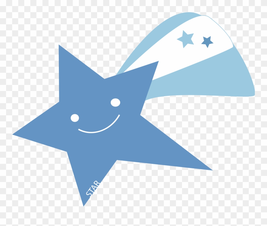 Blue Star Color - Cartoon Rising Star Clipart (#463229) - PinClipart