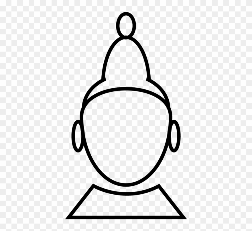 Download Bangkok Emerald Buddha - Line Art Clipart (#4600465) - PinClipart