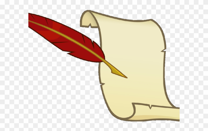 Quill Clipart Scroll - Mlp Paper Cutie Mark - Png Download (#477294 ...