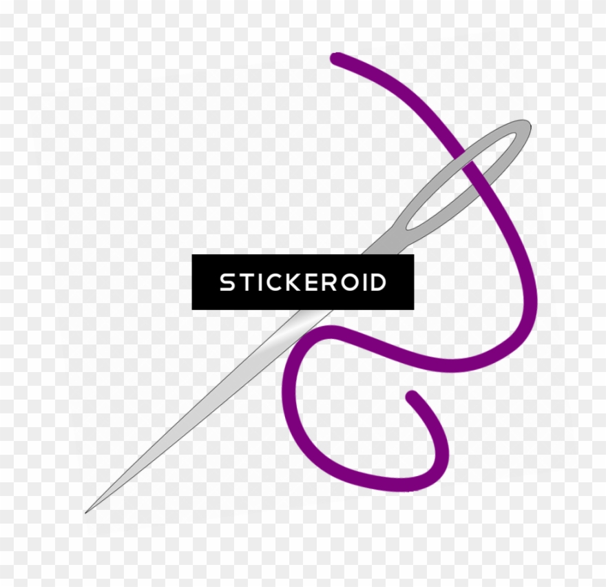 Sewing Needle - Graphic Design Clipart (#484328) - PinClipart