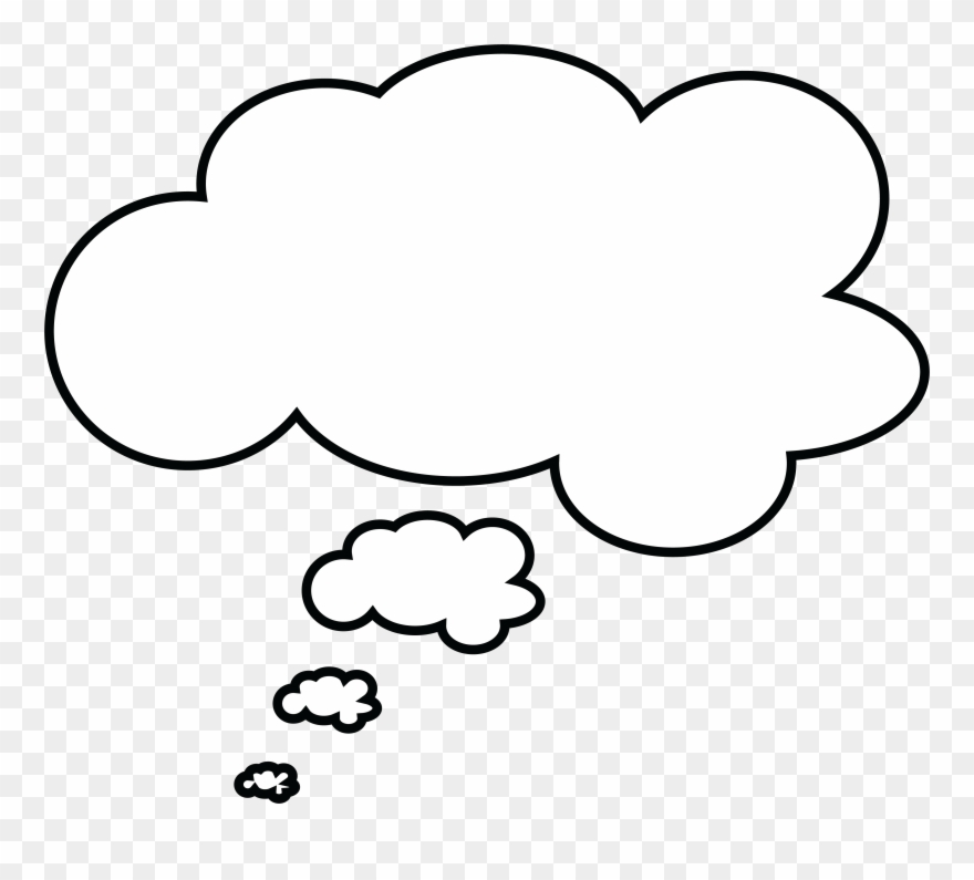 Vector Template Giant Thinking Bubble Template - Dimitri Belikov ...