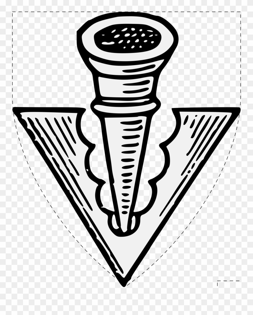Details, Png - Heraldry Broad Arrow Clipart (#4868459) - PinClipart