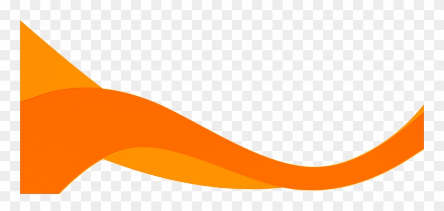 Wave Png Orange - Orange Wave Png Clipart (#4874370) - PinClipart