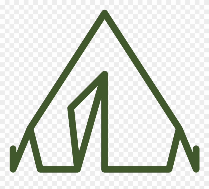 Camping - Triangle Clipart (#4886471) - PinClipart