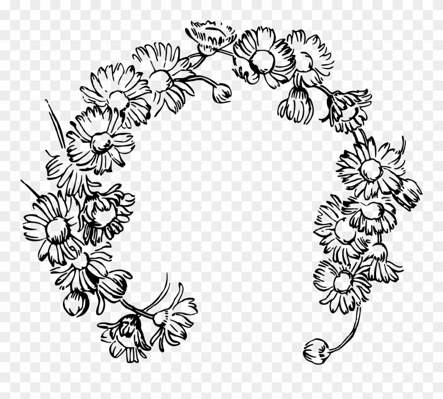 This Free Icons Png Design Of Daisy Chain - Daisy Chain Drawing Clipart ...