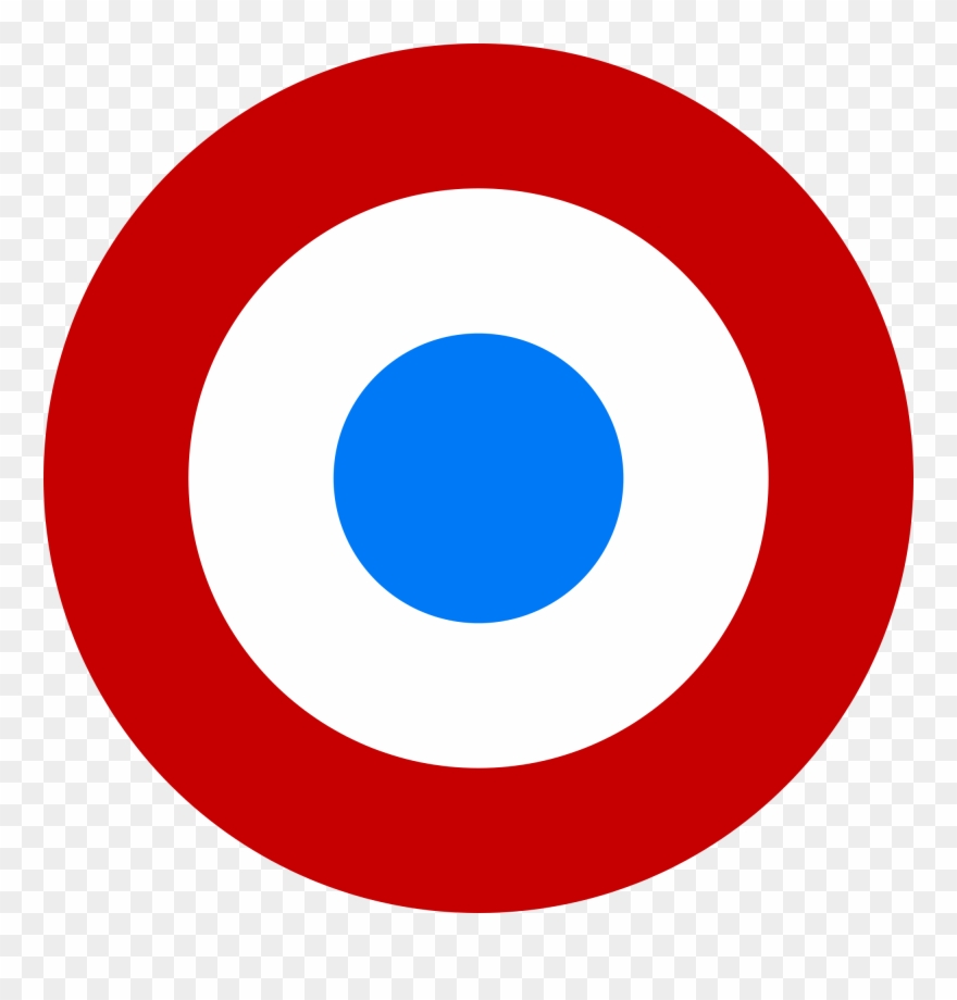 Open - French Air Force Roundel Clipart (#496628) - PinClipart