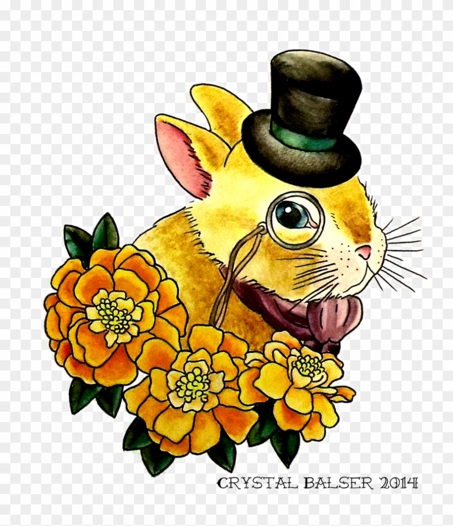 Download Top Hat Bunny - Cartoon Clipart (#4903036) - PinClipart