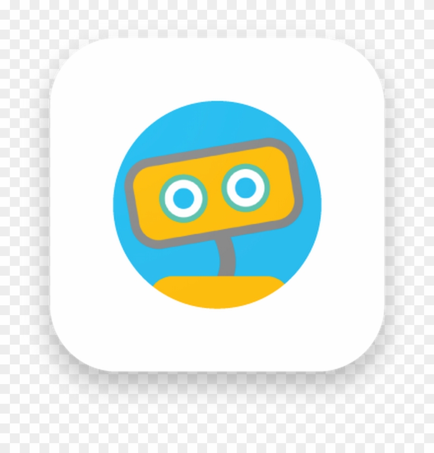 The Woebot App Logo, Which Features A Yellow Robot - Graphic Design ...