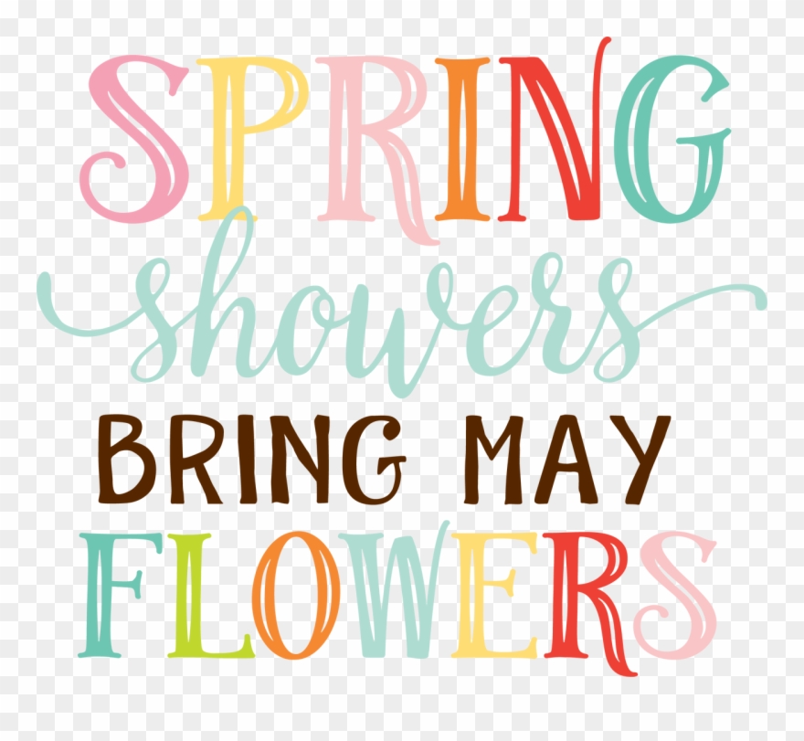 May Flowers Png - Calligraphy Clipart (#4928894) - PinClipart