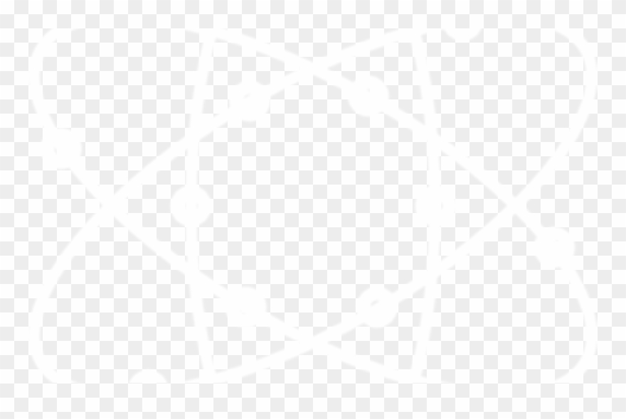 White Atom Outline Clip Art At Clkercom Vector Clip - Black And White ...