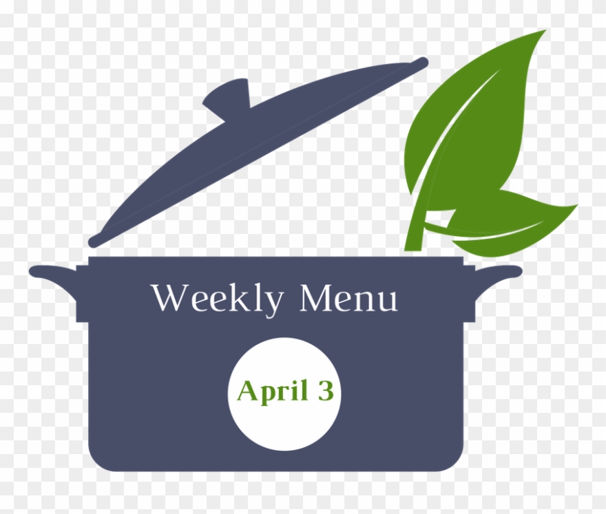 Weekly Menu April - Illustration Clipart (#4948500) - PinClipart