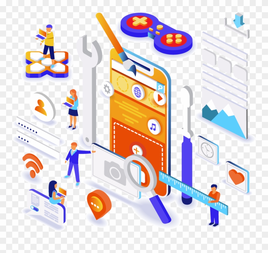 Select A Time Frame - App Development Isometric Clipart (#4951662 ...