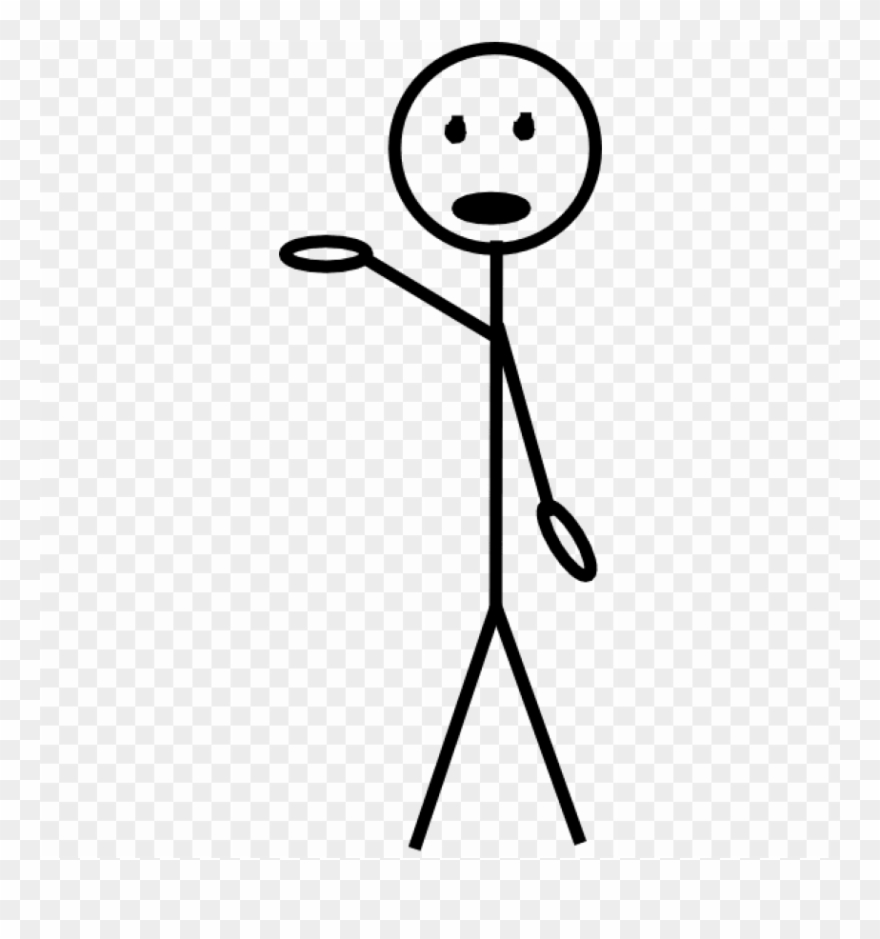 Download Download Stick Figure Raising Hand Png Images Background ...