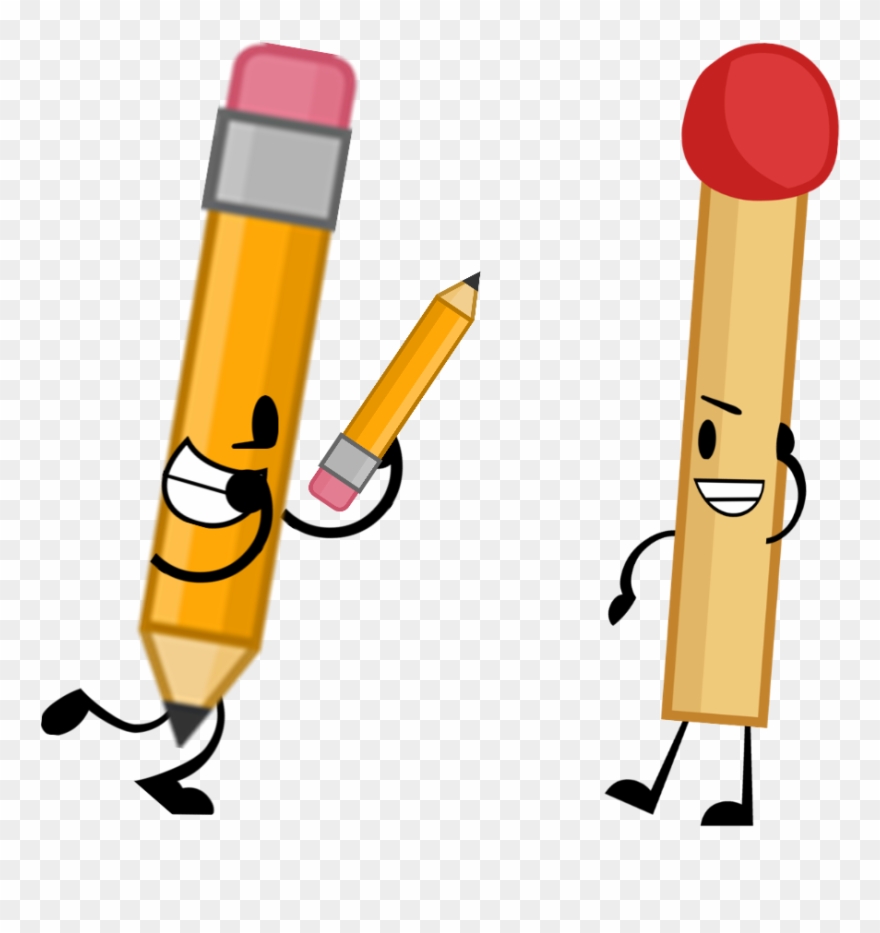 Battle For Dream Island Pencil - Bfdi Pencil Png Clipart (#4983634) - PinClipart