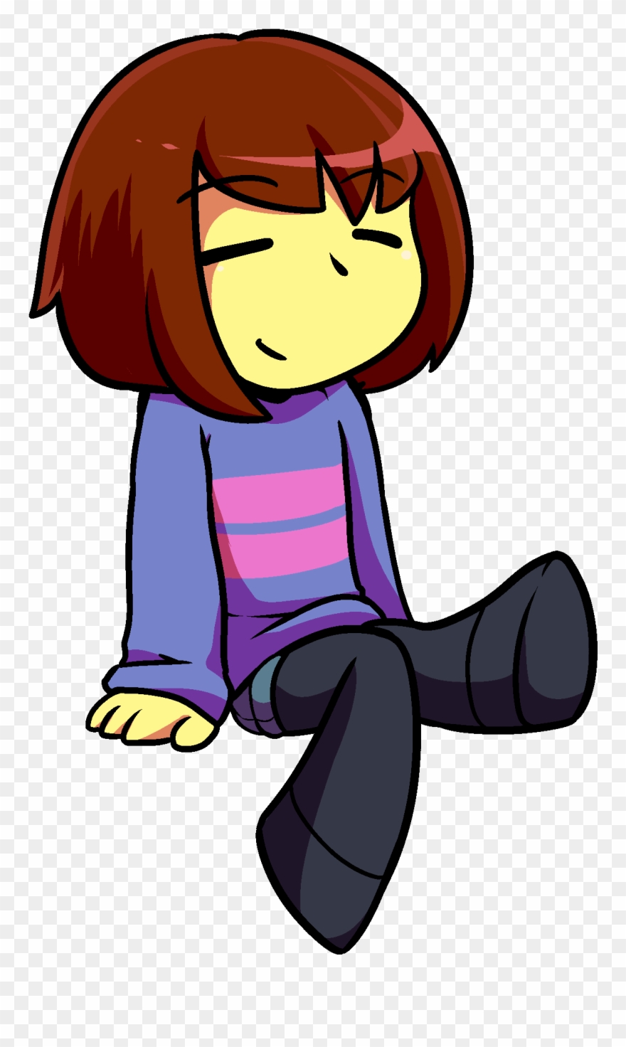 Raw Gif Dancing Frisk - Undertale Frisk Frisk Clipart (#4988366 ...