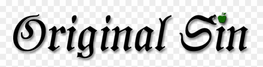 The Original Sin Text Clipart (#4992584) - PinClipart
