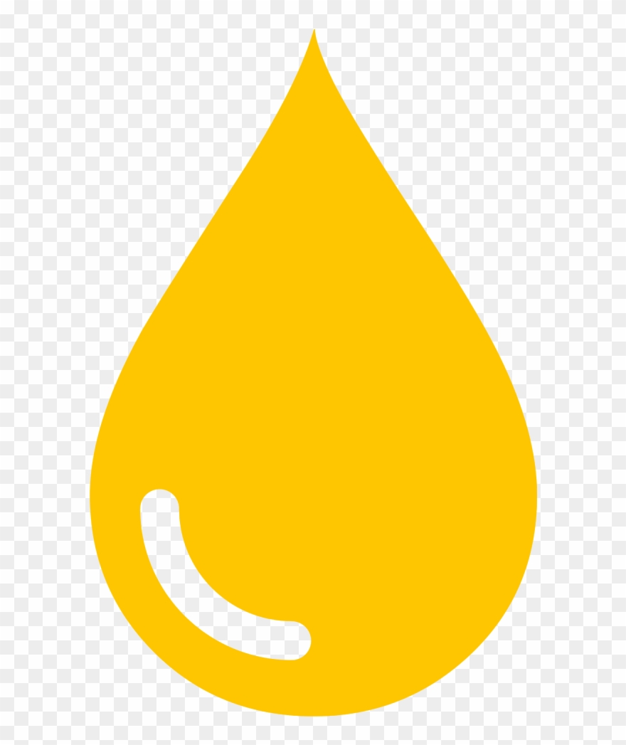 Water Drop Png Yellow - Drop Clipart (#4994267) - PinClipart