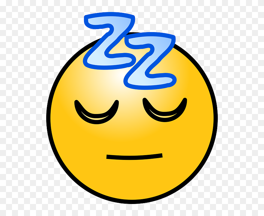 Not Feeling Good Smiley - Sleep Clipart - Png Download (#59840 ...