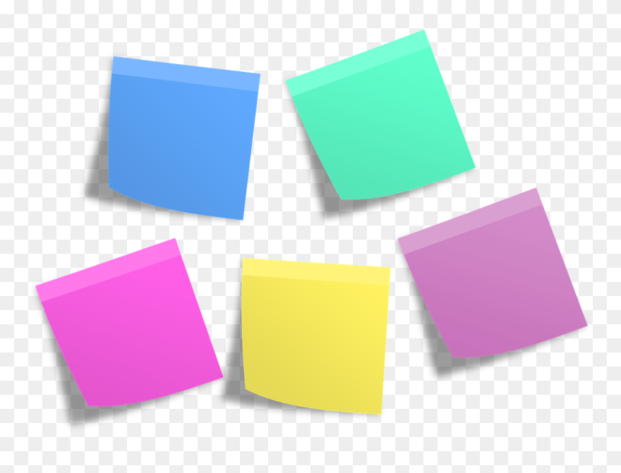 Download Post It Note - Post It Note Background Clipart (#500321 ...