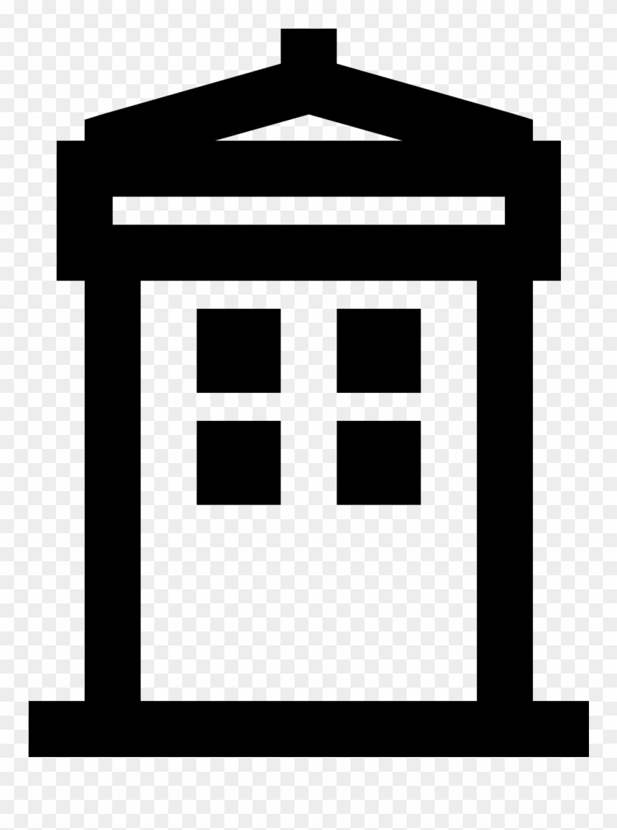 Tardis Icon - Icon Clipart (#500812) - PinClipart