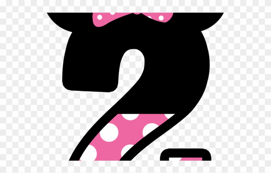 Download Mickey Mouse Clipart Number - 2 Minnie Mouse Png Transparent ...