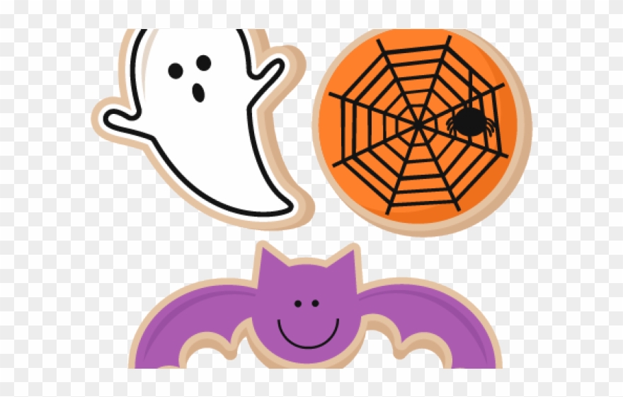 Halloween Clipart Cookie - Halloween Cookie Clipart - Png Download ...