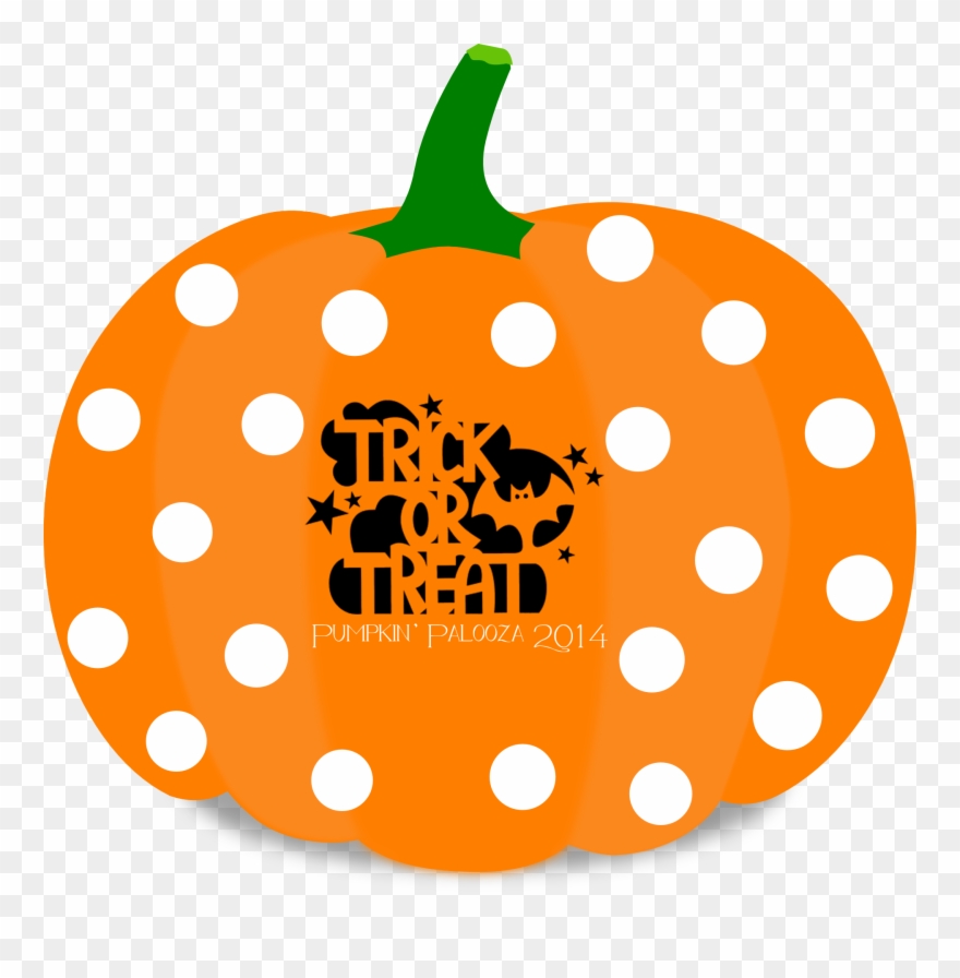 Pumpkin Palooza And Downtown Trick Or Treating - Polka Dot Pumpkin Svg ...