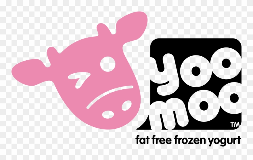 Logo - Yoo Moo Frozen Yogurt Strawberry Clipart (#519659) - PinClipart