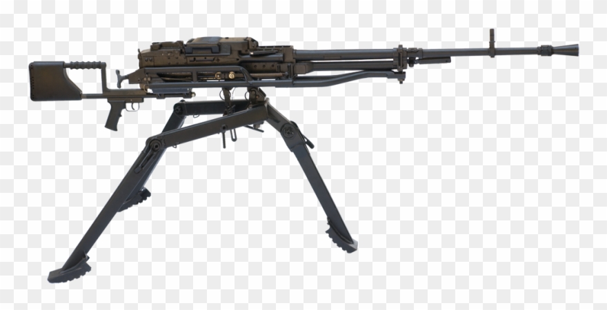 Download Machine Gun Clipart High Powered - 12.7 X99mm Machine Gun ...