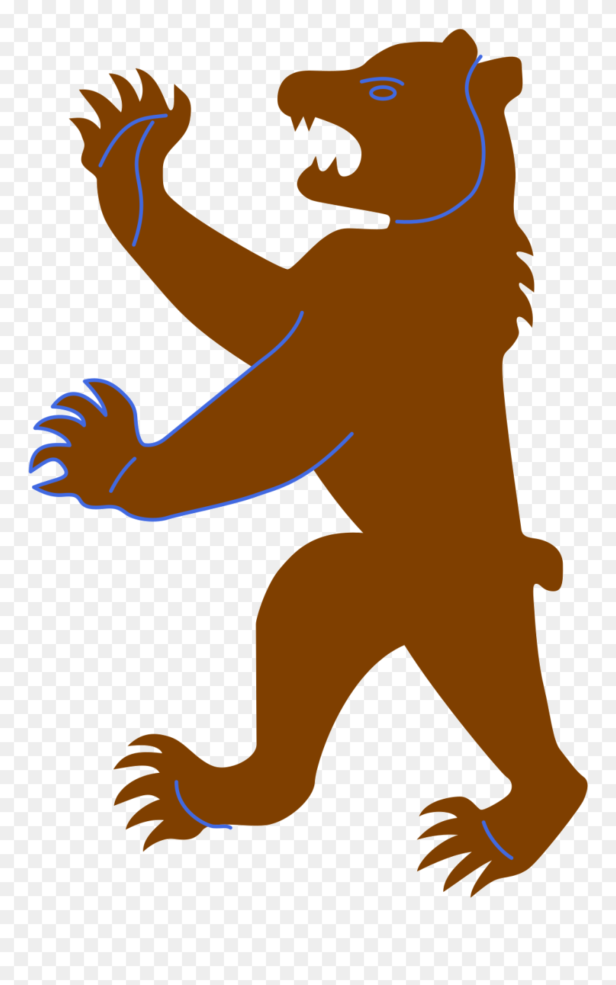 Heraldic Bear Clipart (#5190894) - PinClipart