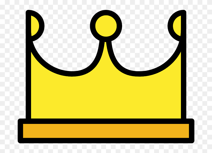 Crown Emoji Clipart - Scalable Vector Graphics - Png Download (#5193292 ...