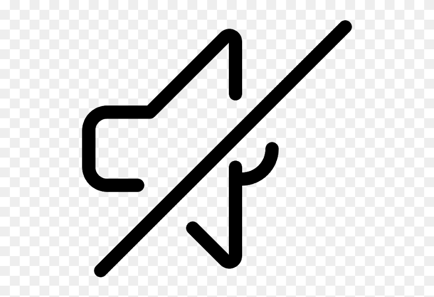 No Sound - Calligraphy Clipart (#5200229) - PinClipart