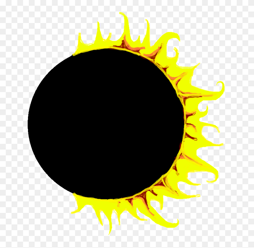 Eclipse Clipart Transparent - Solar Eclipse Clipart - Png Download ...