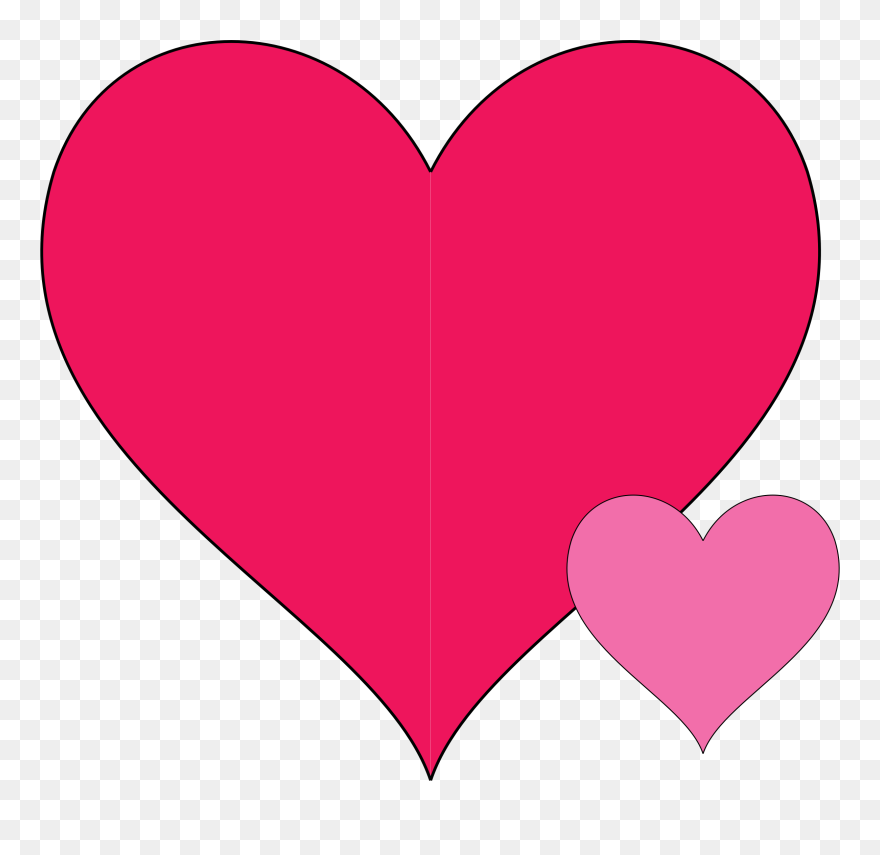 Christian Clipart Valentines Day - Double Heart Gif - Png Download ...
