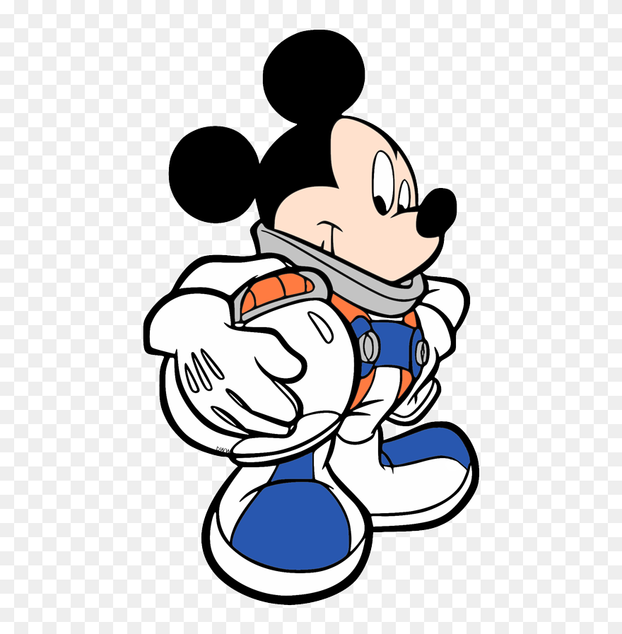 Mickey Mouse Clip Art 10 - Mickey Mouse Space - Png Download (#5209238 ...